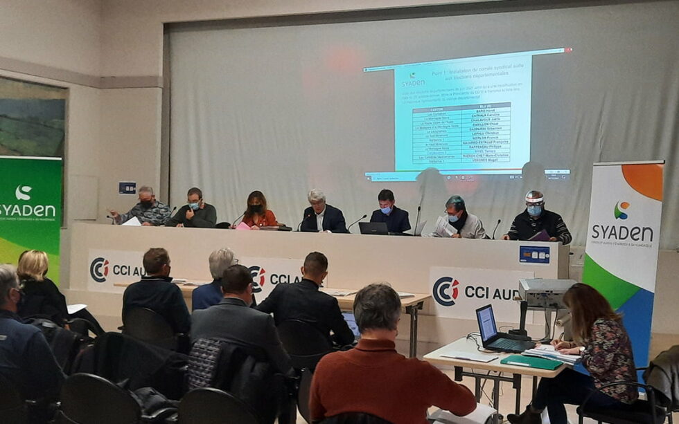 Le dernier Comité syndical de 2021 - Syaden - Syndicat Audois d ...